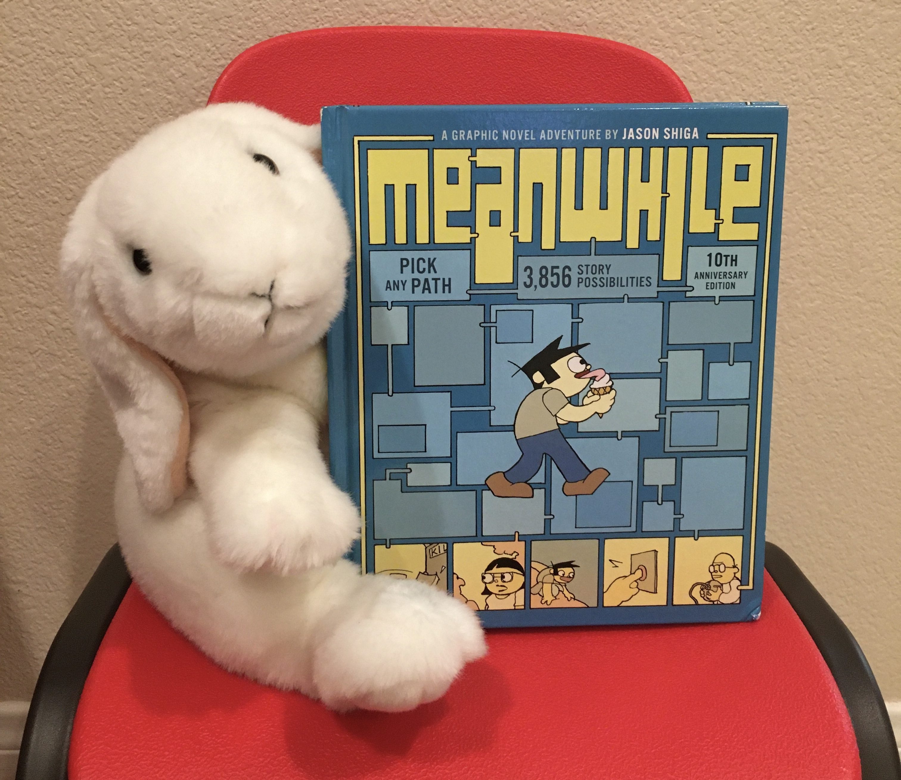 Marshmallow reviews Meanwhile: Pick Any Path by Jason Shiga – BookBunnies