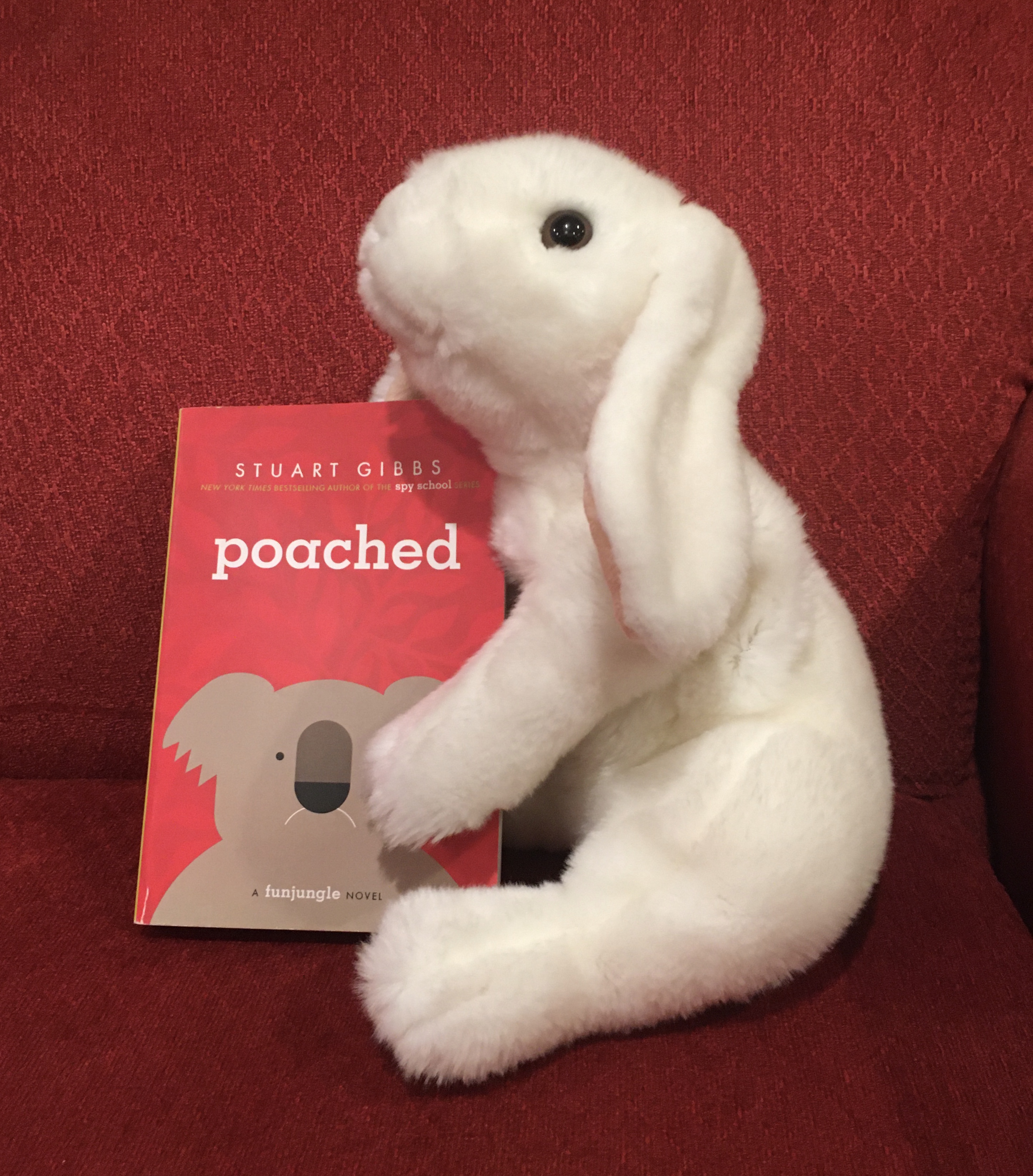 Marshmallow reviews Poached by Stuart Gibbs – BookBunnies