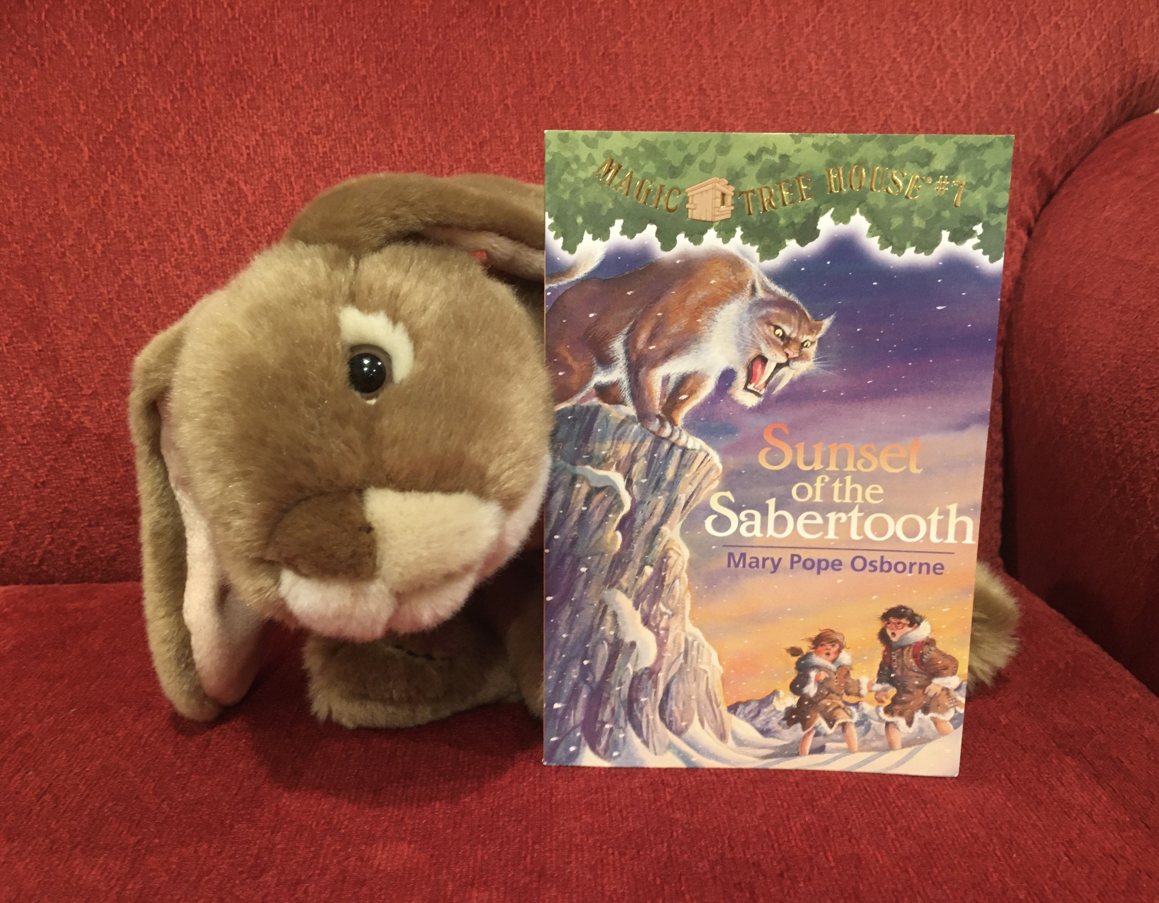 Caramel reviews Sunset of the Sabertooth (Magic Tree House #7) by Mary ...