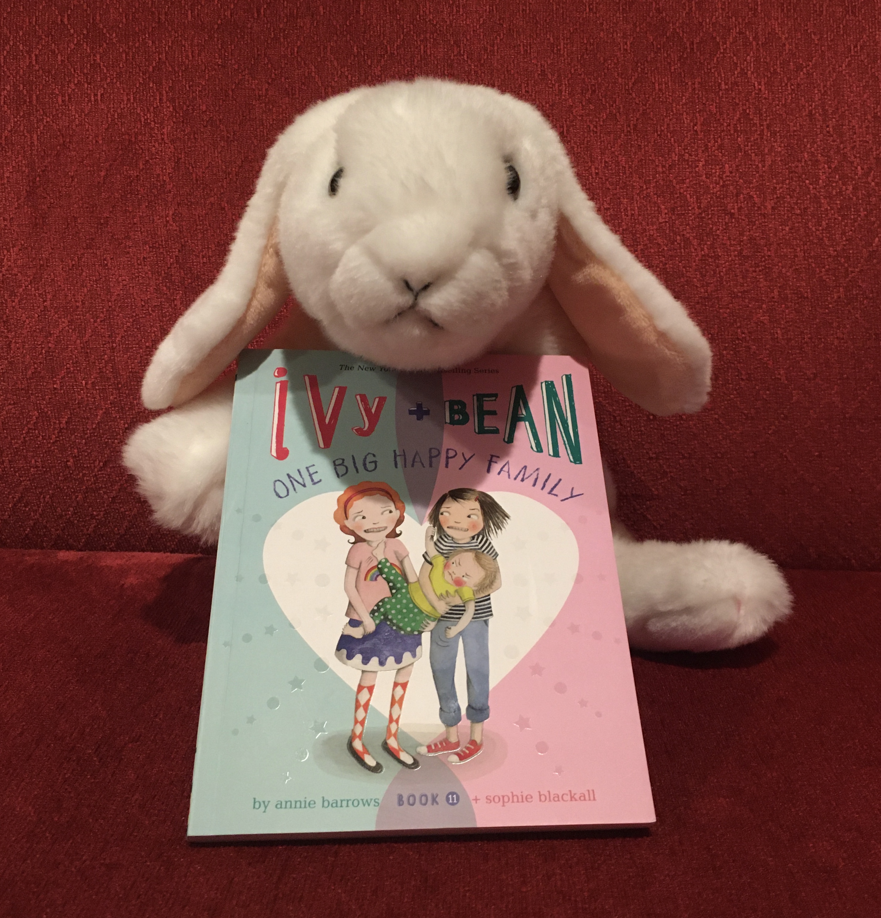 Marshmallow reviews Ivy and Bean: One Big Happy Family by Annie Barrows ...