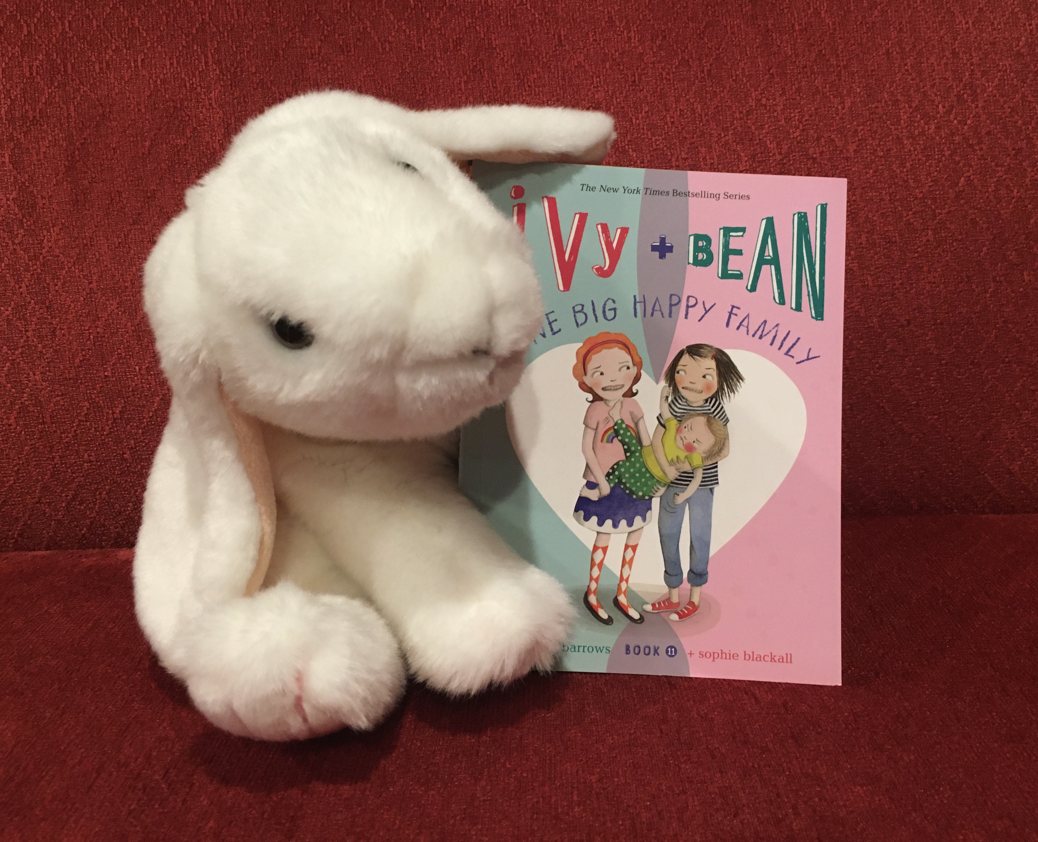 Marshmallow reviews Ivy and Bean: One Big Happy Family by Annie Barrows ...