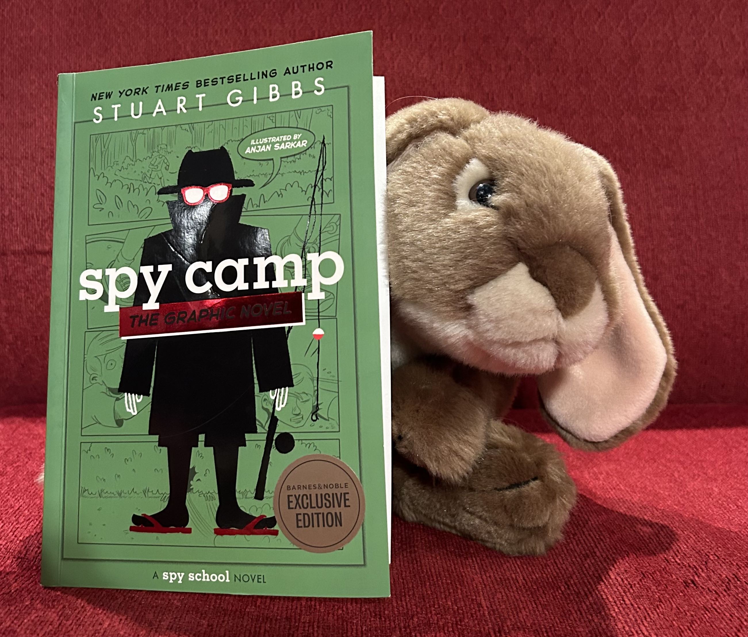 Caramel reviews Spy Camp: The Graphic Novel by Stuart Gibbs and Anjan ...