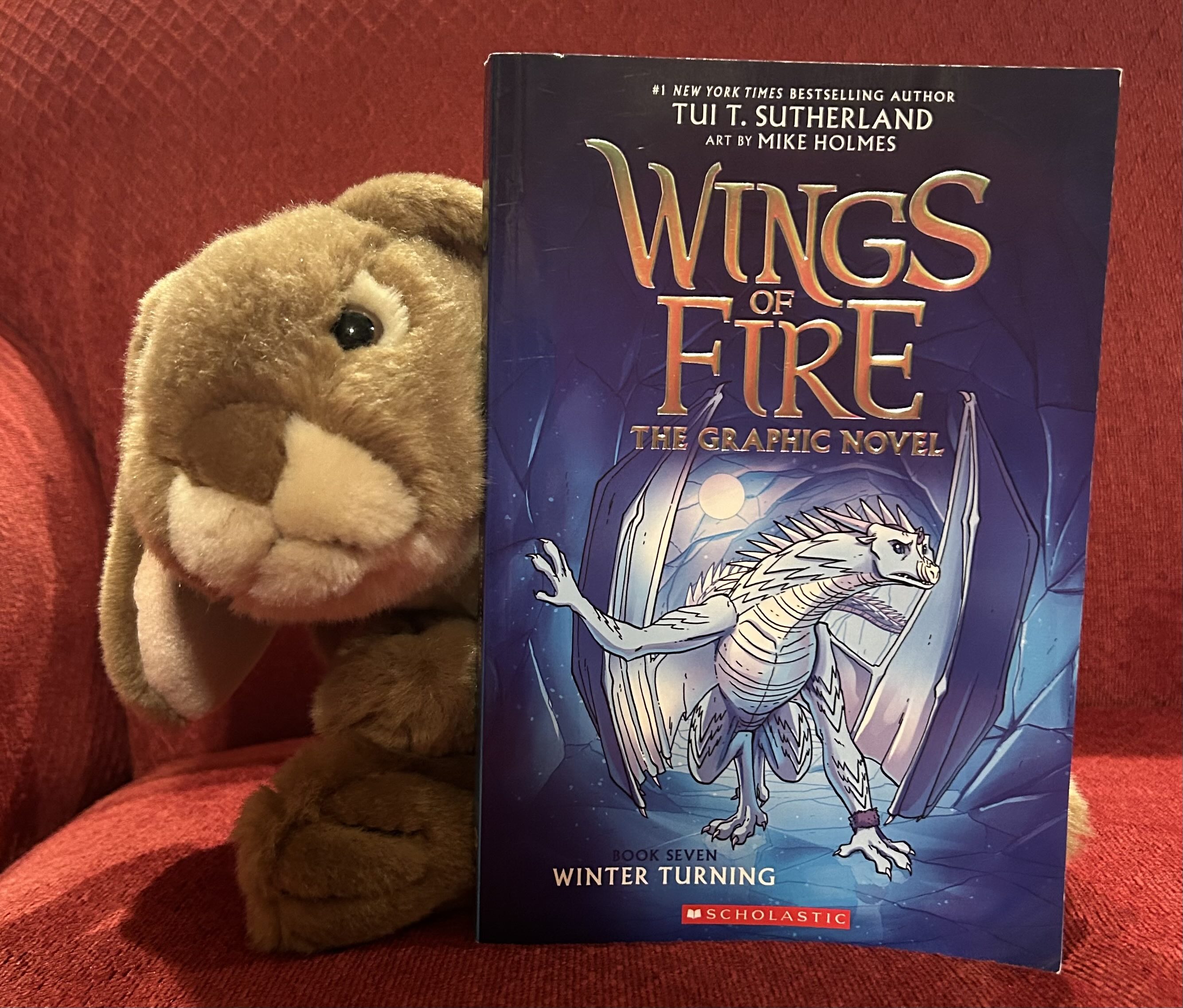 Caramel reviews Winter Turning (Book Seven of Wings of Fire) by Tui Sutherland and Mike Holmes ...