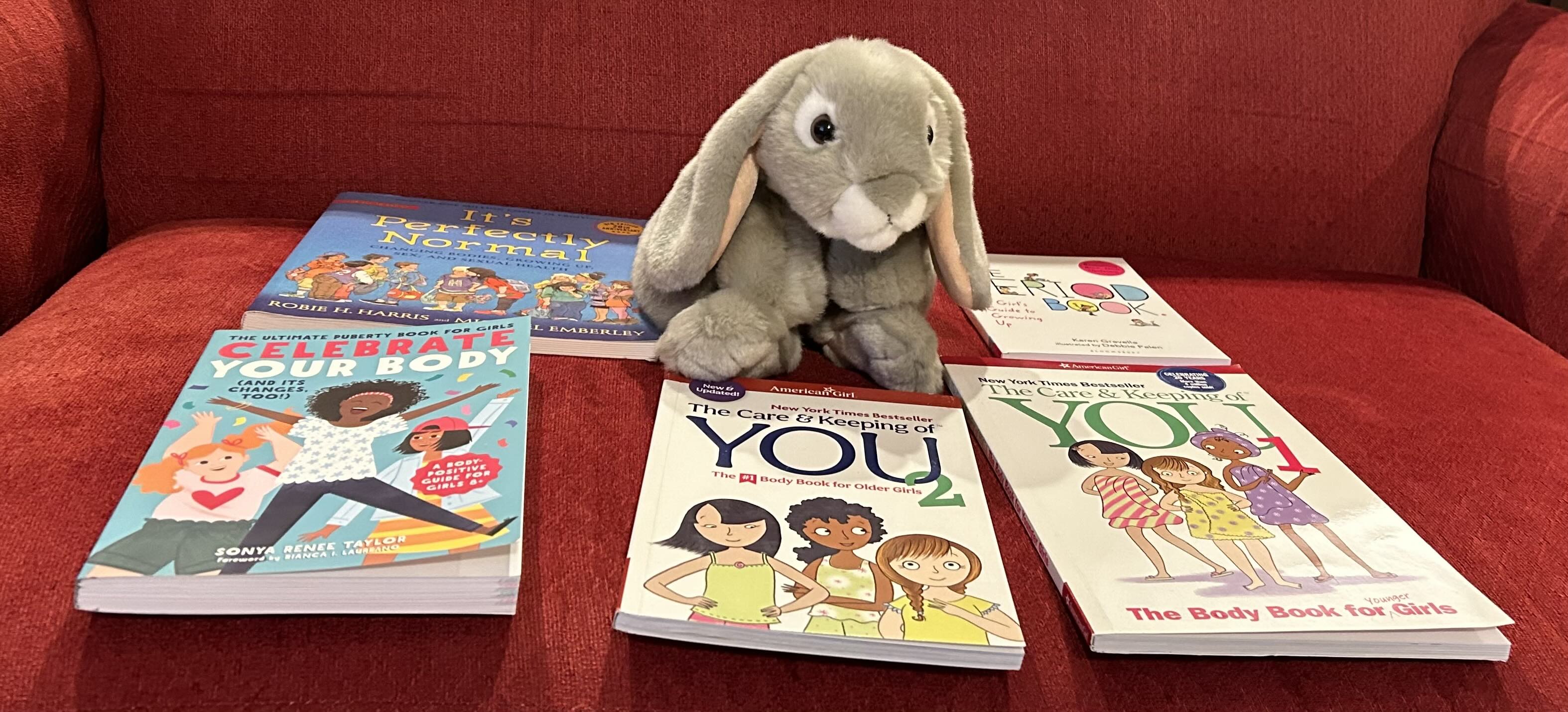 Sprinkles reviews children’s books about puberty – for girls – BookBunnies