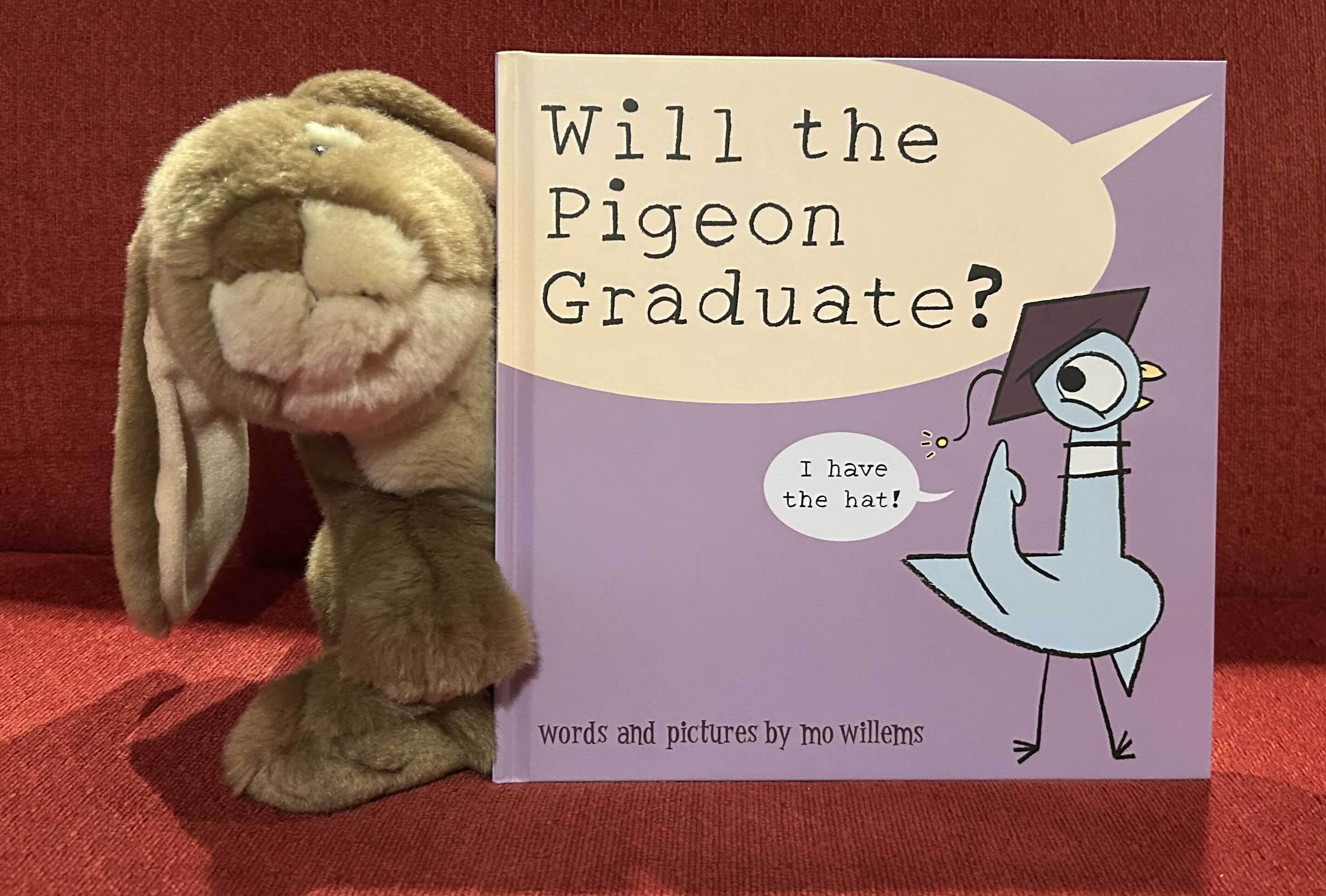 Caramel reviews Will the Pigeon Graduate? by Mo Willems – BookBunnies